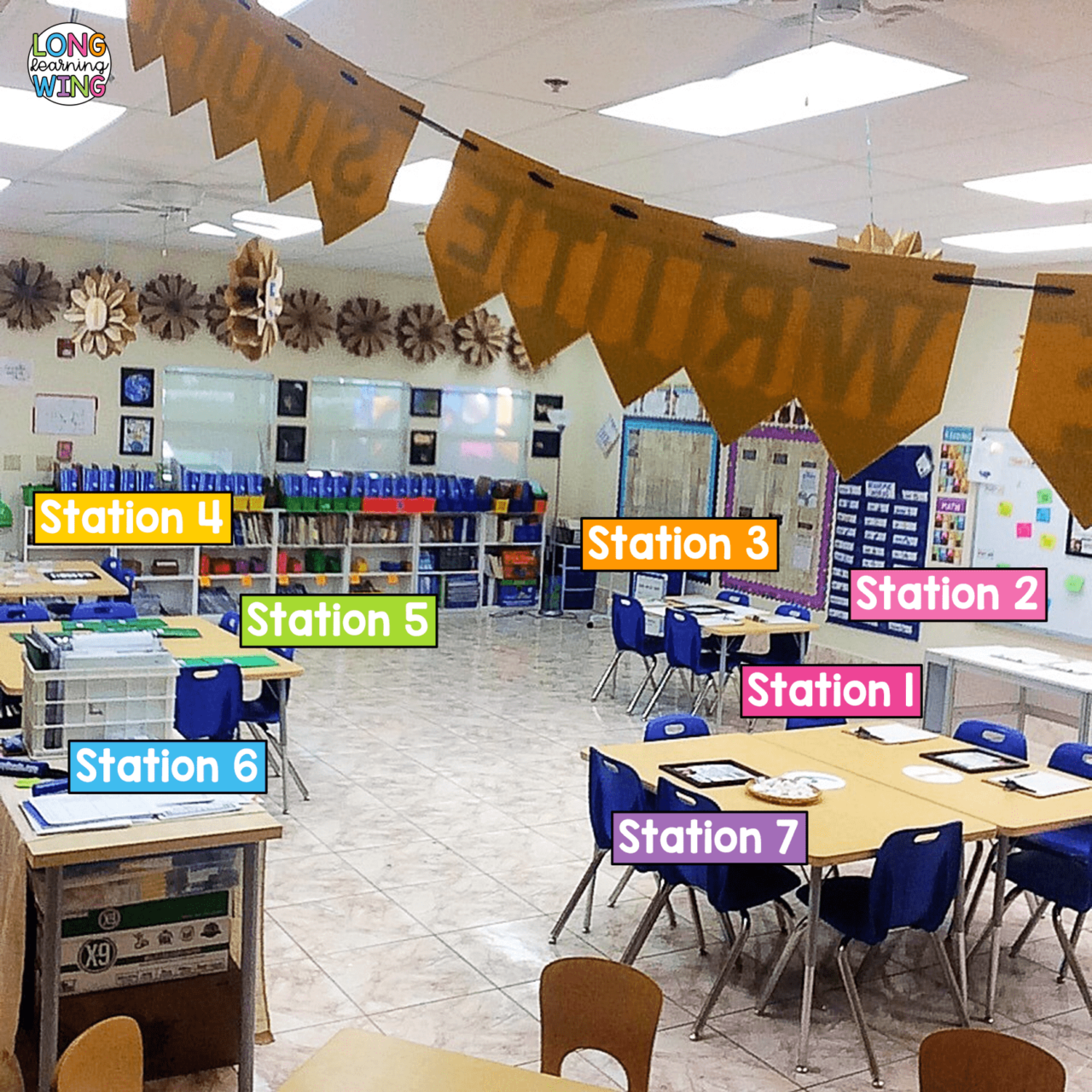 Meet The Teacher With Stations - Longwing Learning