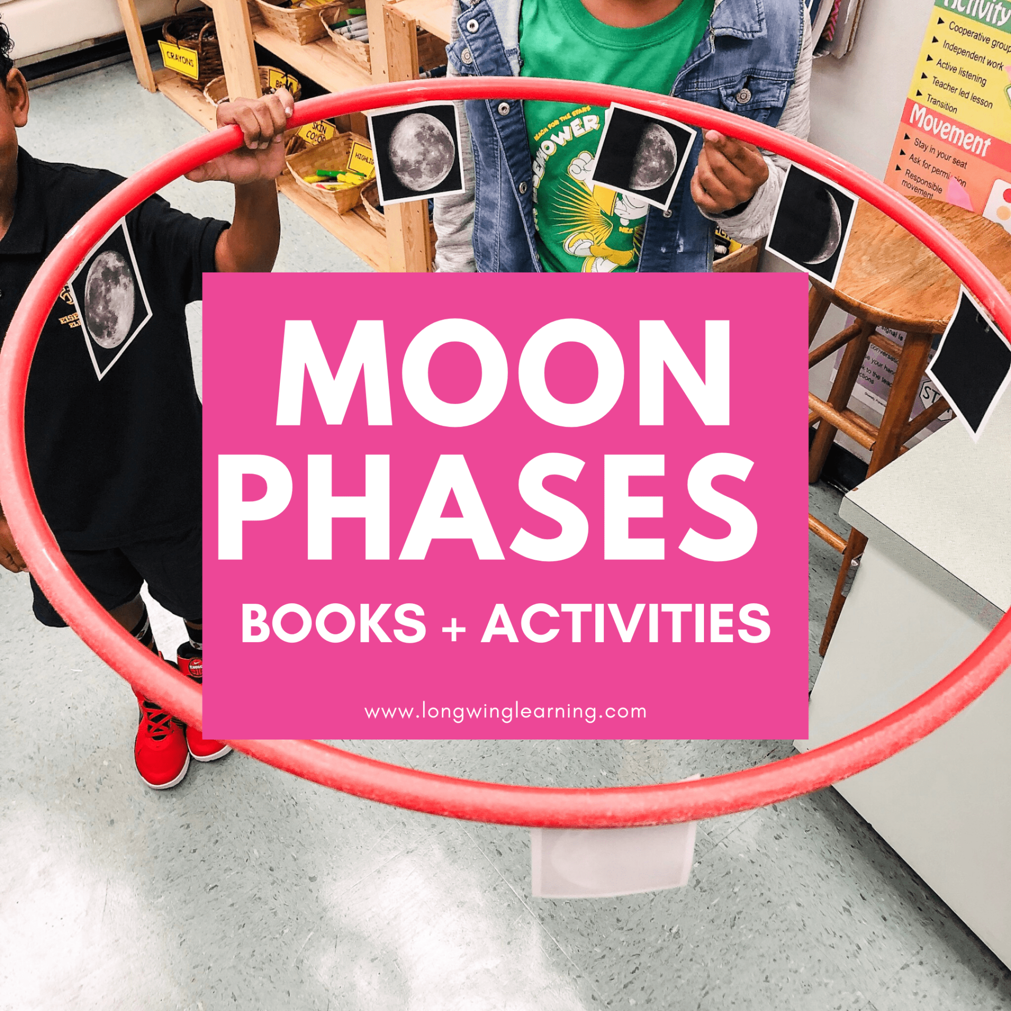 MOON PHASES BOOKS & ACTIVITIES - Longwing Learning