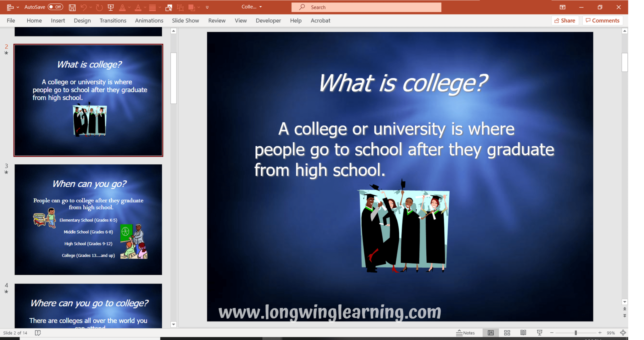 A Week Of College Awareness Activities - Longwing Learning I ELA ...