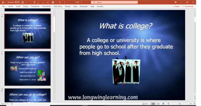 A Week Of College Awareness Activities - Longwing Learning I ELA ...
