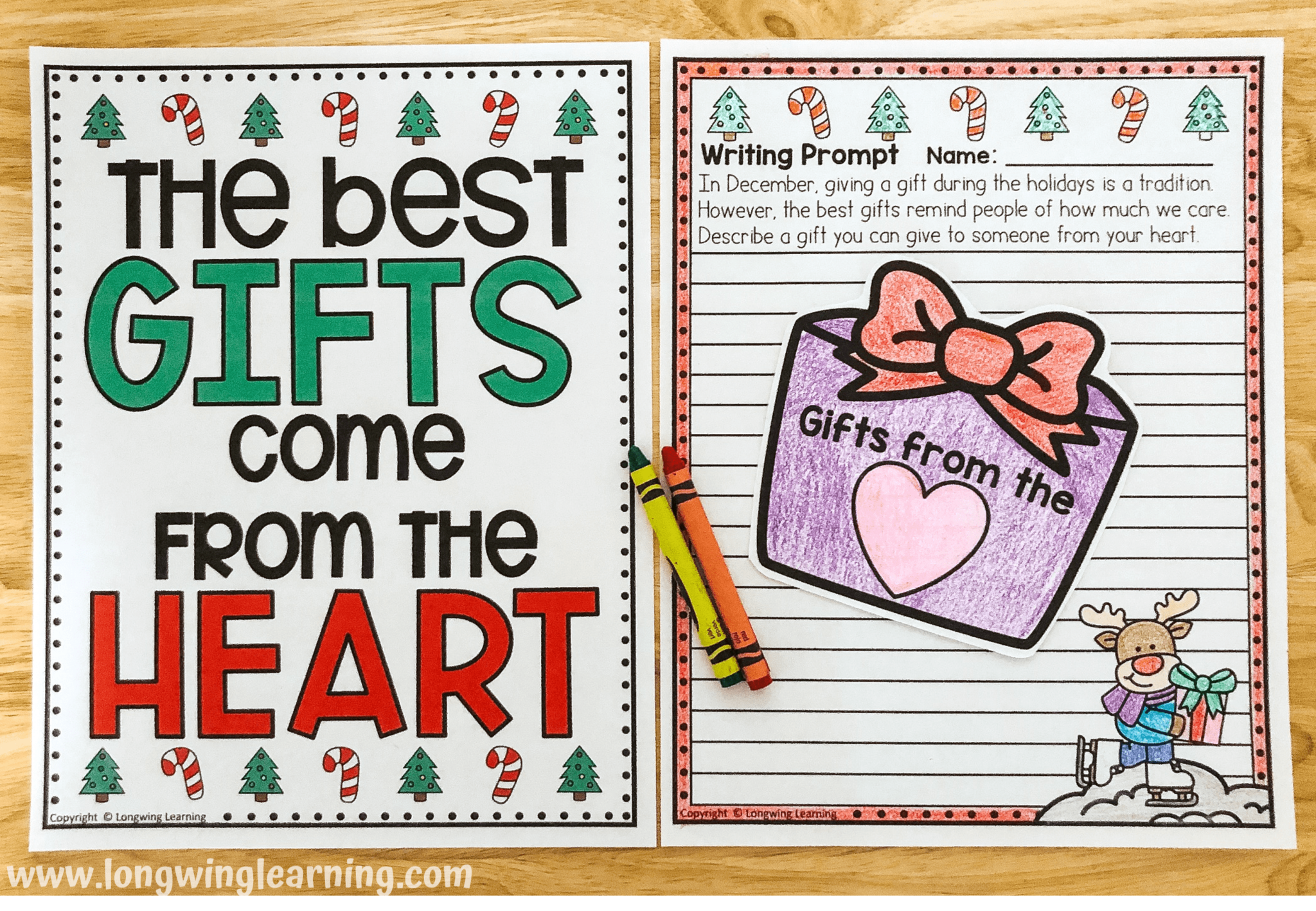 4 Winter Writing Prompts Kids Love Writing About - Longwing Learning I ...