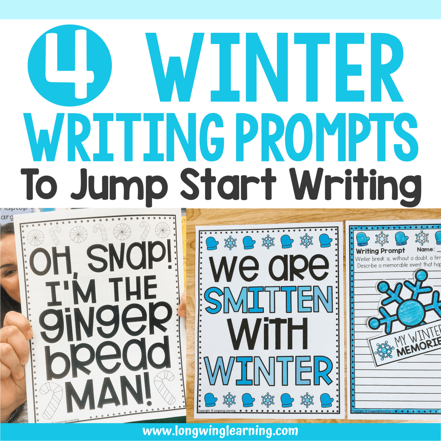 4 Winter Writing Prompts Kids Love Writing About - Longwing Learning