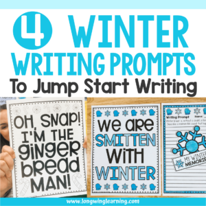 4 Winter Writing Prompts Kids Love Writing About - Longwing Learning