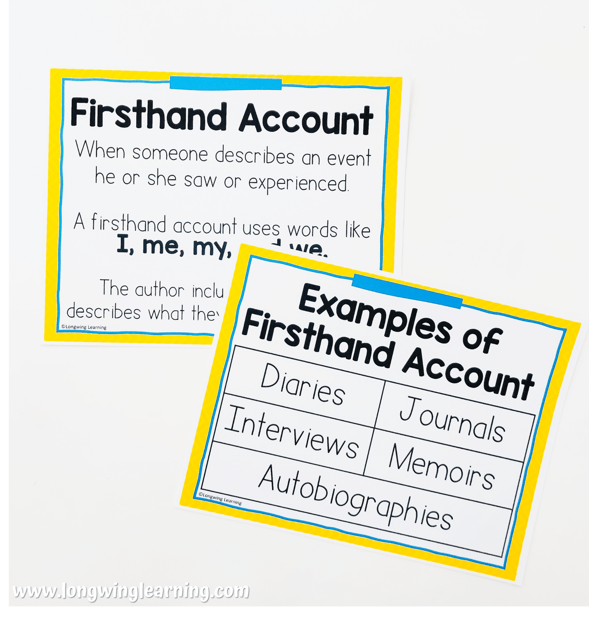 Teaching 4th Graders To Analyze Firsthand And Secondhand Accounts ...