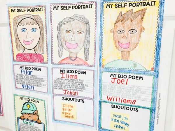 4 Easy Bio Poems Activities For Back To School - Longwing Learning I ...