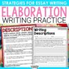 8 Easy Ways To Use Elaboration Anchor Charts For Teaching Writing ...