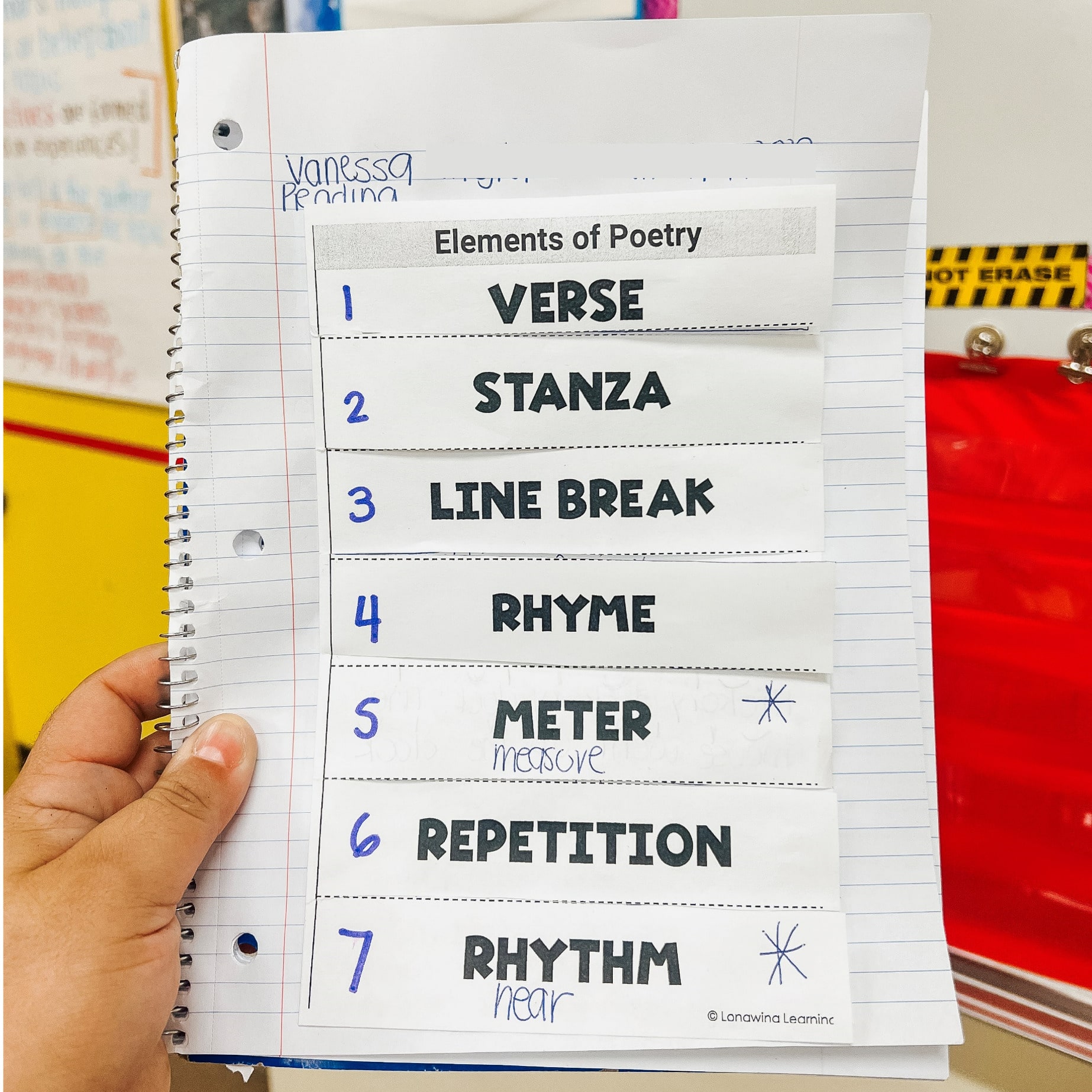 Poetry Flap Book - Longwing Learning I ELA Worksheets For Upper Elementary