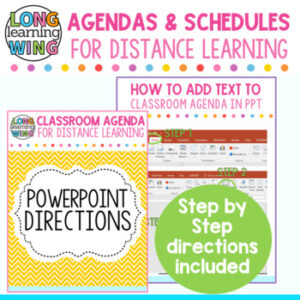 Classroom Agenda Rainbow Themed Classroom PowerPoint Slides For Time ...